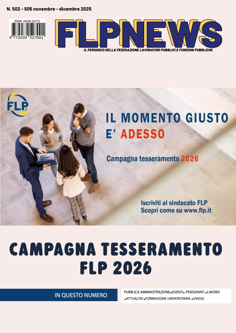 Home Page - FLP: Federazione Lavoratori Pubblici e Funzioni Pubbliche